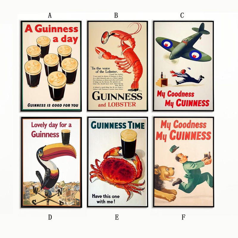 Guinness Poster - Etsy