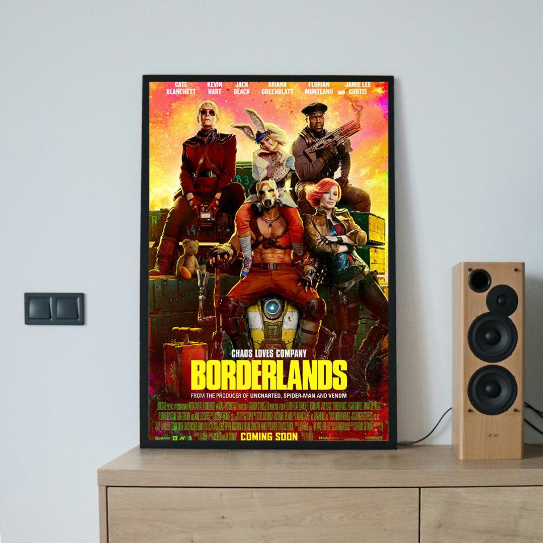 Borderlands 2024 Movie Poster, Classic Movie Wall Art, Vintage Art ...