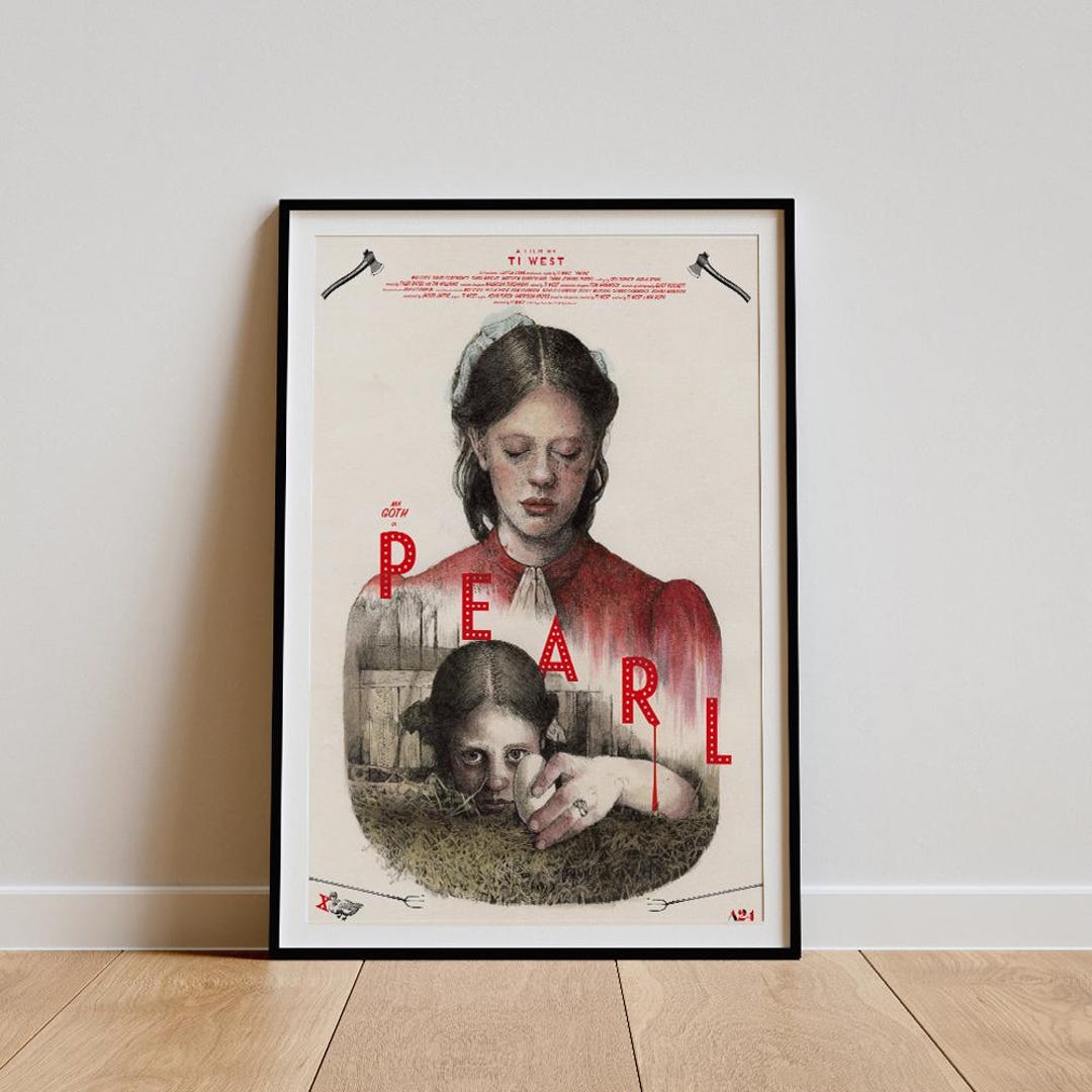 Pearl Movie Poster, Classic Movie Wall Art, Vintage Art Print, Home ...