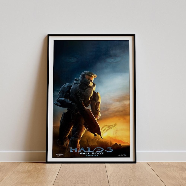 Halo 3 Poster - Etsy