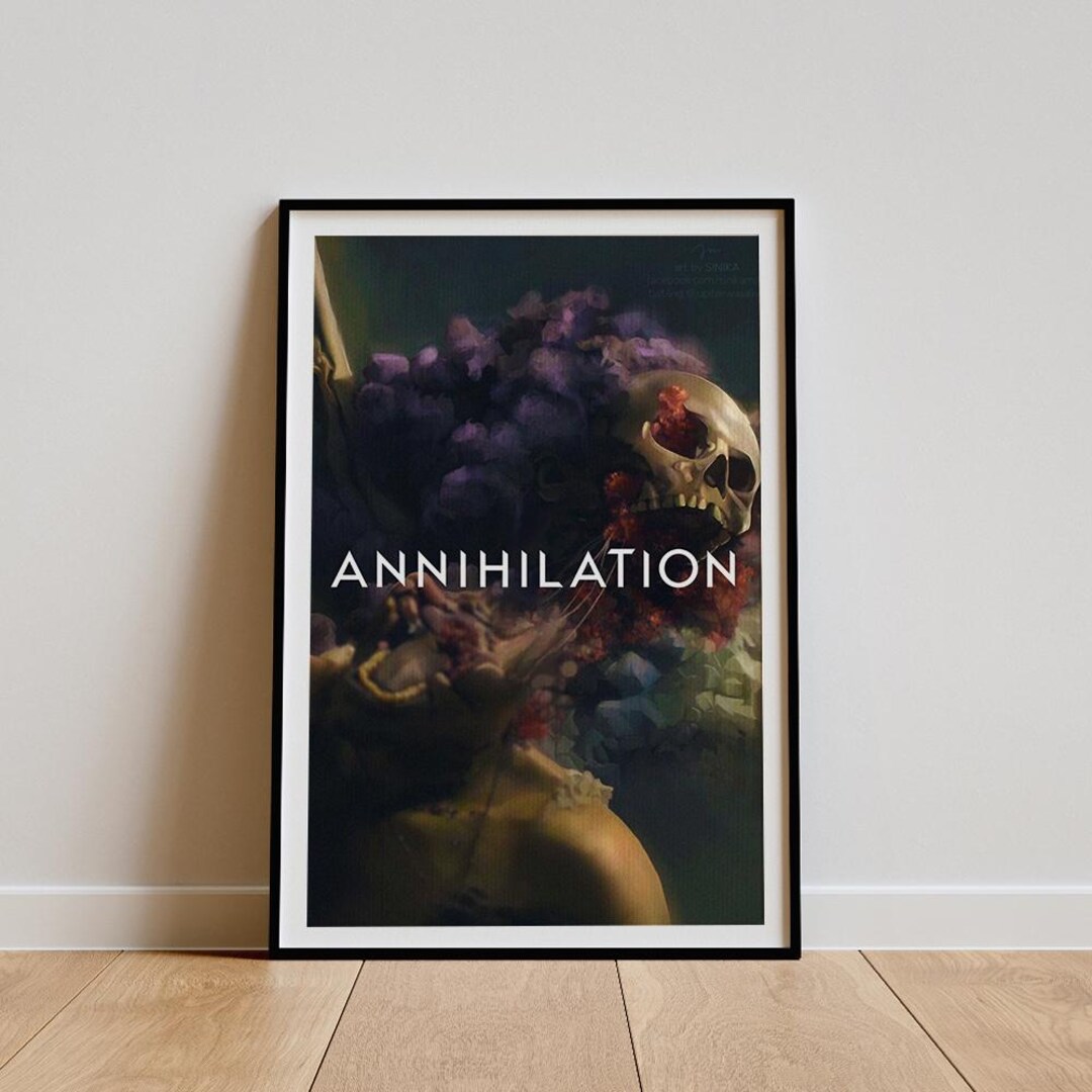 Annihilation Movie Poster, Classic Movie Wall Art, Vintage Art Print ...