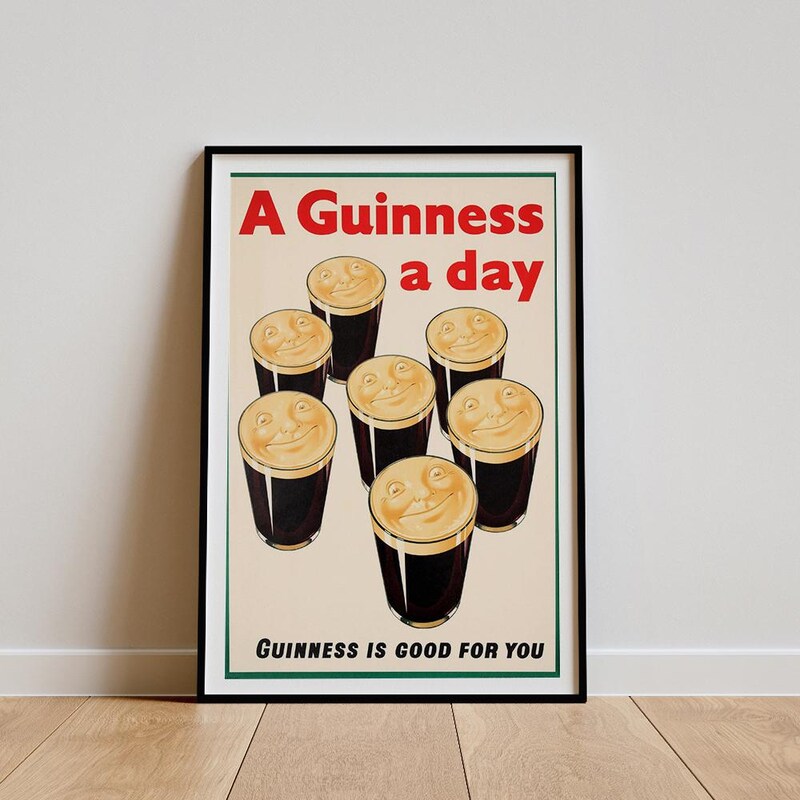 Guinness Print - Etsy UK
