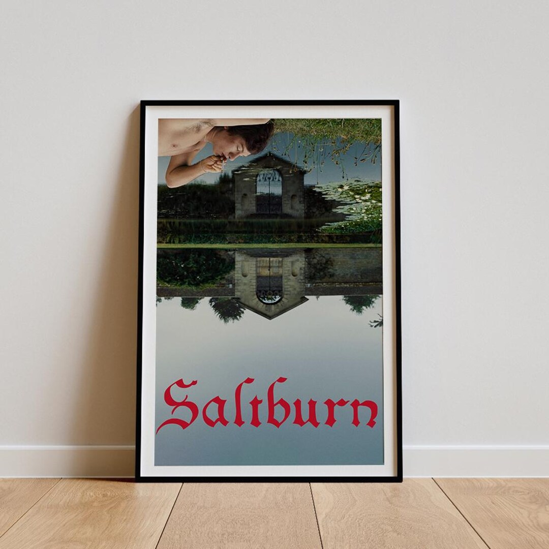 Saltburn Movie Poster, Classic Movie Wall Art, Vintage Art Print, Home ...