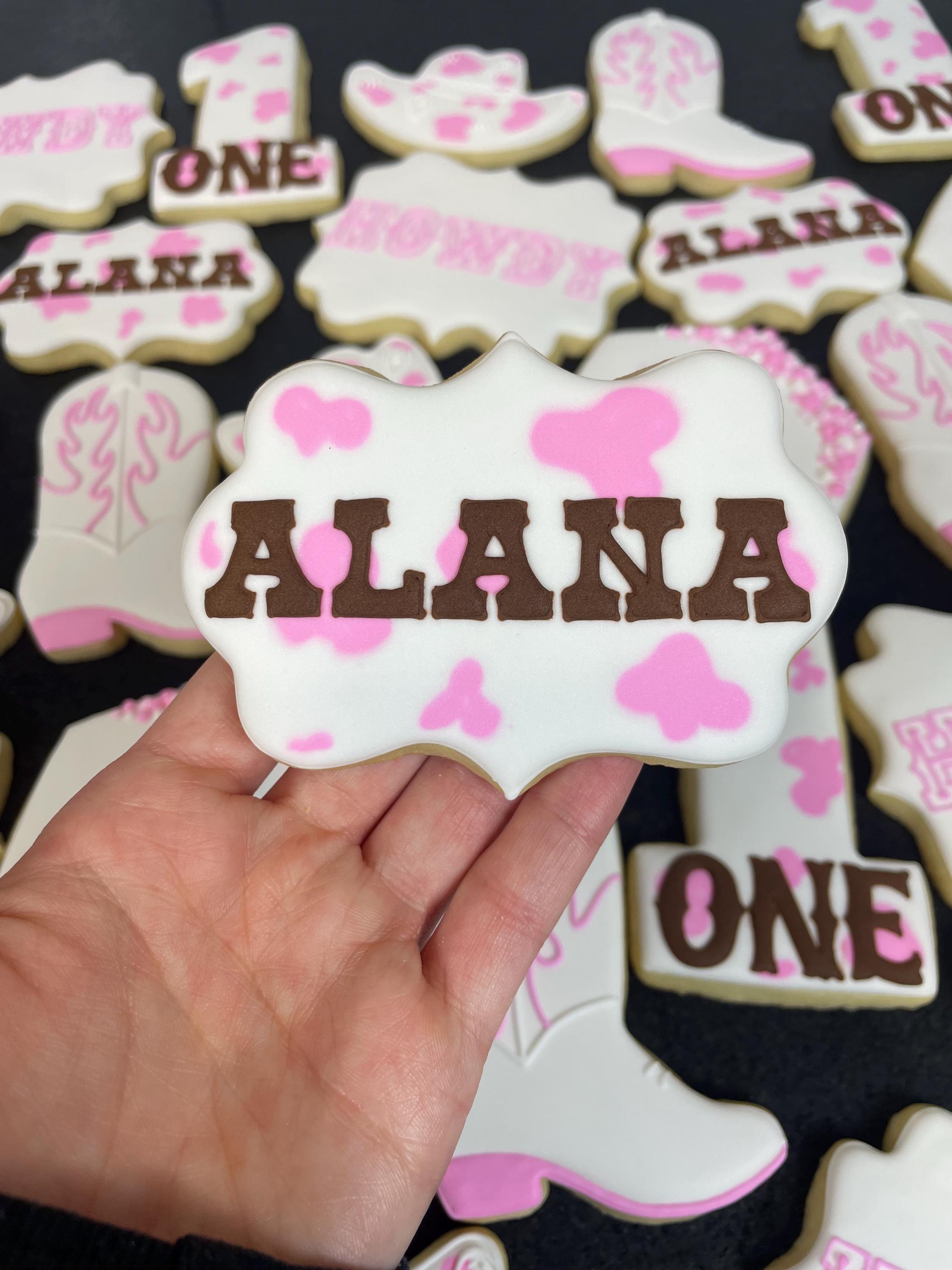 Western Themed Birthday Cookies - Etsy