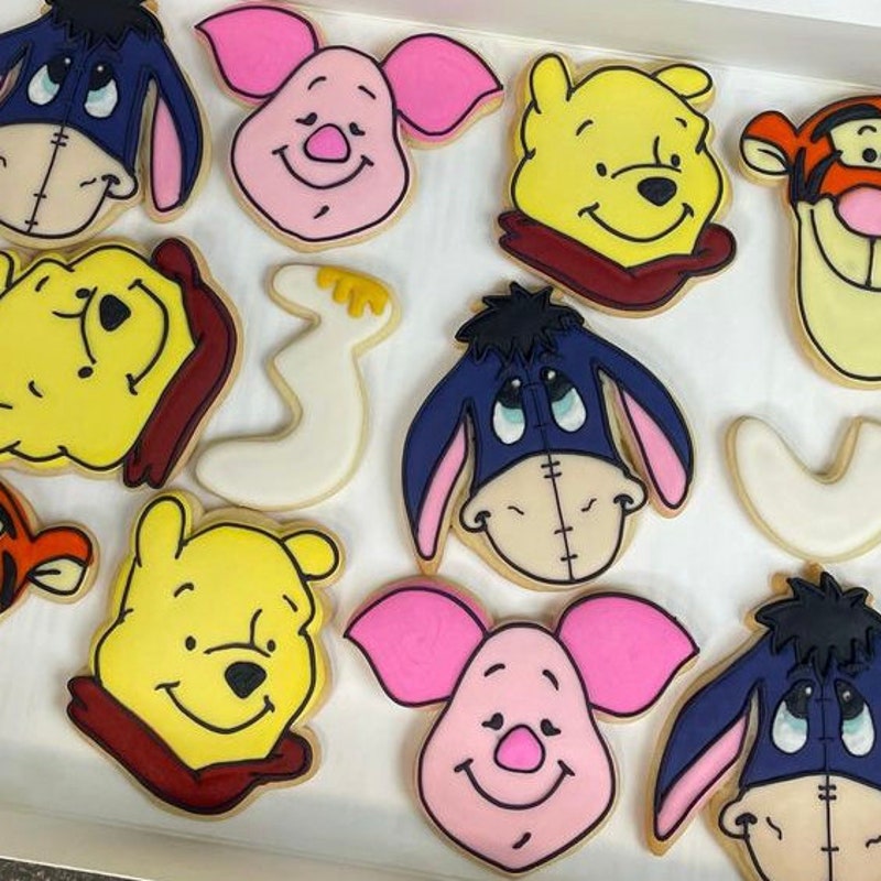 Winnie the Pooh Cookies - Etsy
