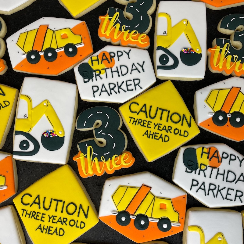 Construction Cookies - Etsy