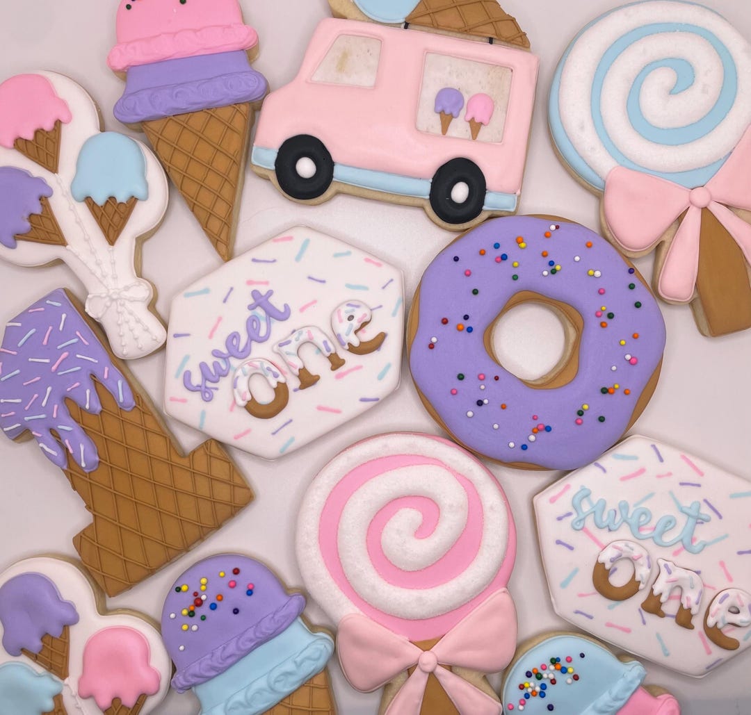 Sweet One Sugar Cookies - Etsy