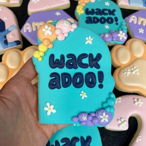 Bluey Character Cookies - Etsy