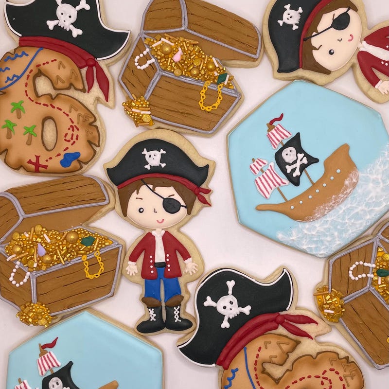 Pirate Cookies - Etsy