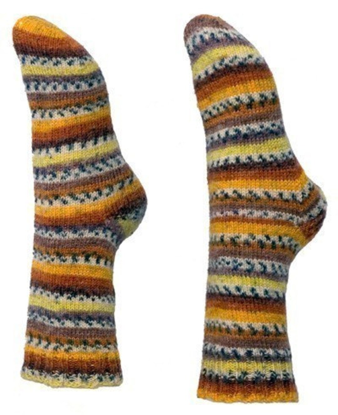 Easy Toe up Socks - Knitting Pattern PDF - Etsy