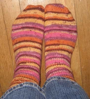 Easy Toe up Socks - Knitting Pattern PDF - Etsy