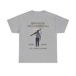Limited Edition Bryson US Open Champion Shirt - Etsy