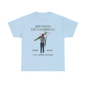 Limited Edition Bryson US Open Champion Shirt - Etsy