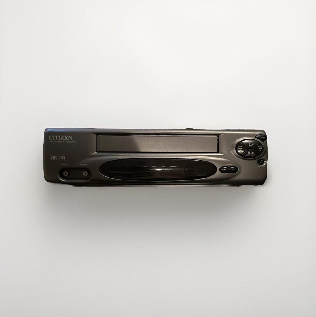 Citizen VCR VHS Player JVHS3990 4 Head Hi-fi Stereo Tested Working Very ...