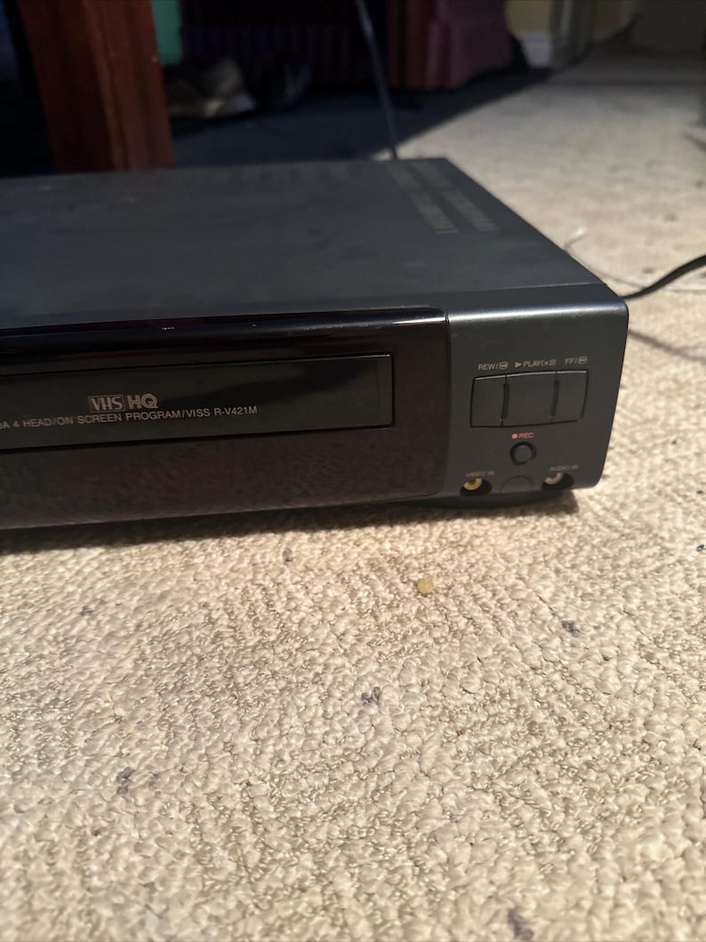 Goldstar Hifi VCR DA 4 Head Vhs Video Cassette Recorder Tested Works R ...