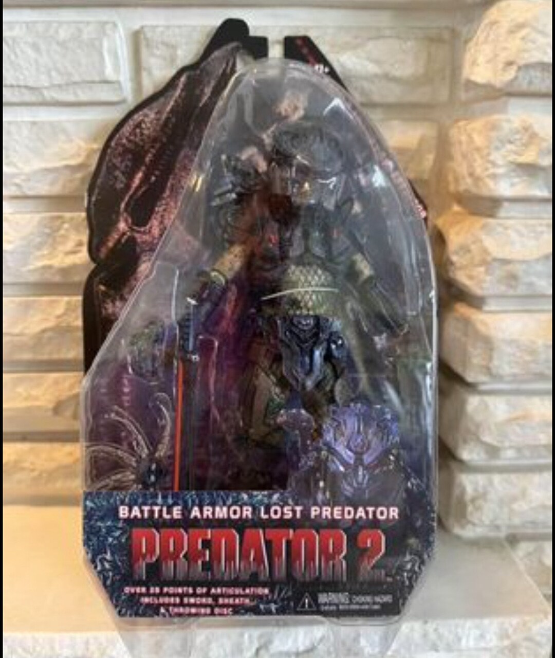 Neca Battle Armor LOST PREDATOR Action Figure Approx 8 NEW Blister ...