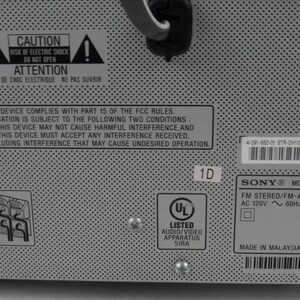 Sony STR-DH100 Receiver Hifi Stereo 2 Channel AM/FM Radio Works Top ...