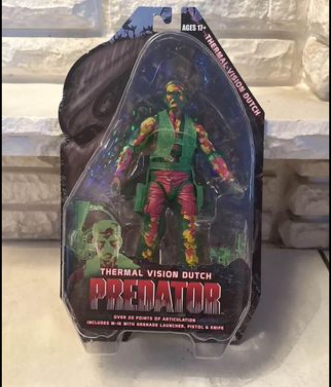 NECA Predator Series 11 Thermal Vision Dutch Action Figure New Factory ...
