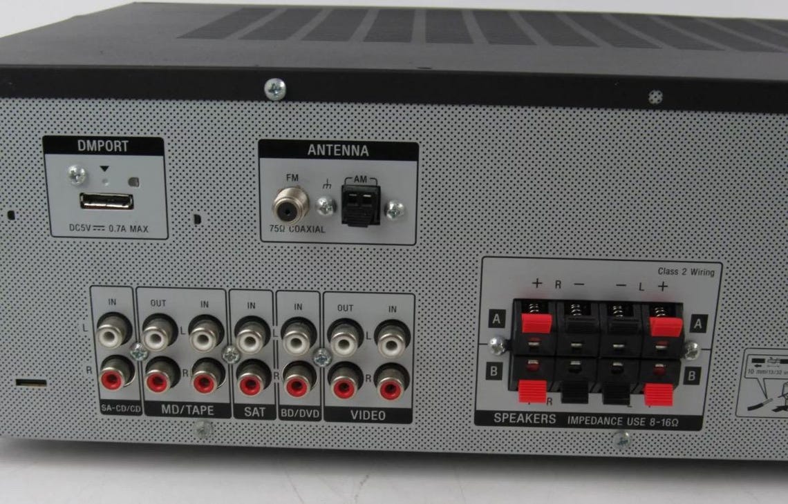 Sony STR-DH100 Receiver Hifi Stereo 2 Channel AM/FM Radio Works Top ...