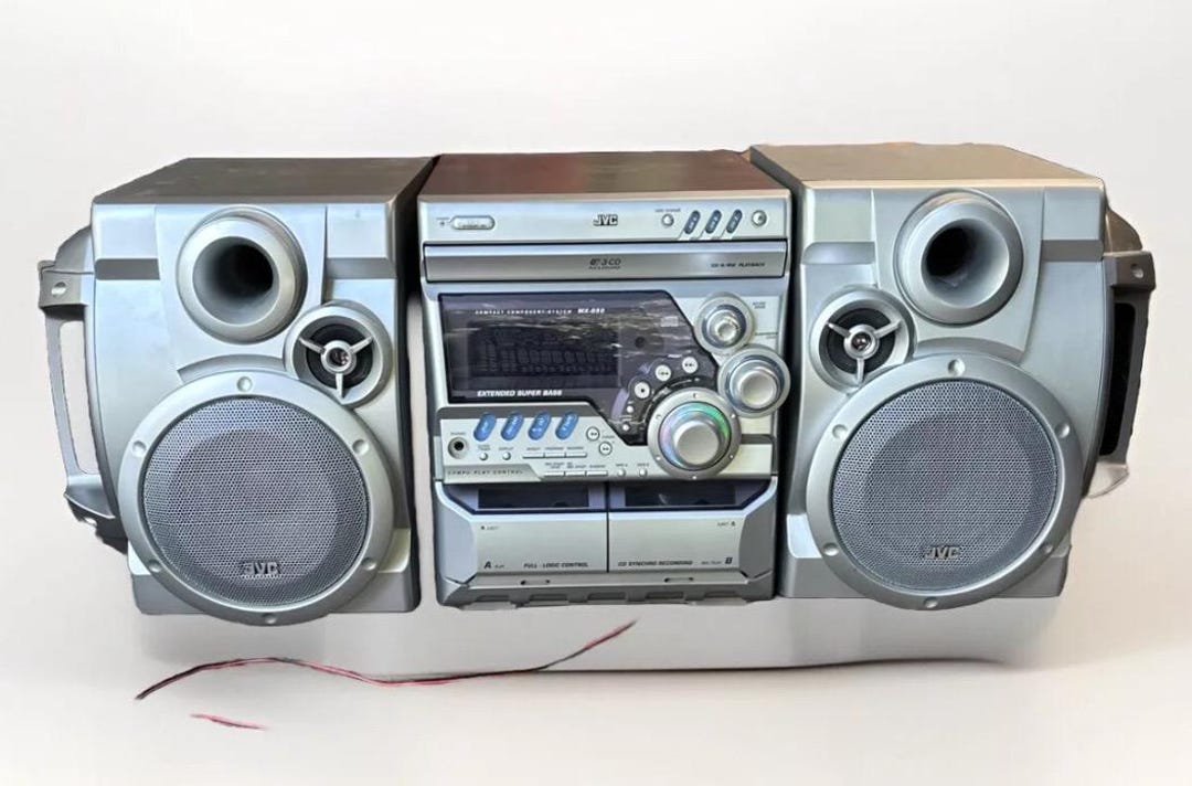 JVC MX G50 Compact Component System 3 CD Tray / Am-fm Stereo Receiver ...