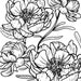 Positive Floral Coloring Pages for Adults Printable 20 Pages - Etsy