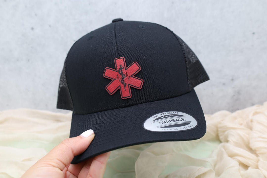 EMS Hat,paramedic Hat,emt Trucker Hat,first Responder Cap,medic ...