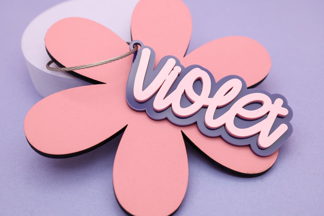 Acrylic Name Keychain, 3D Name Keychain, Backpack Tags, Kids Keychains ...