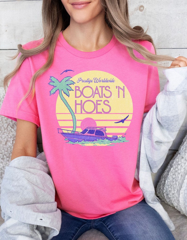 Boats and Hoes Shirt, Prestige Worldwide Shirt, Stepbrothers, Gifts ...
