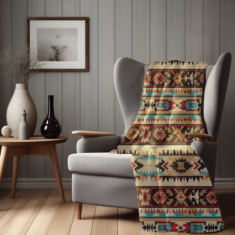 Aztec Blanket - Etsy