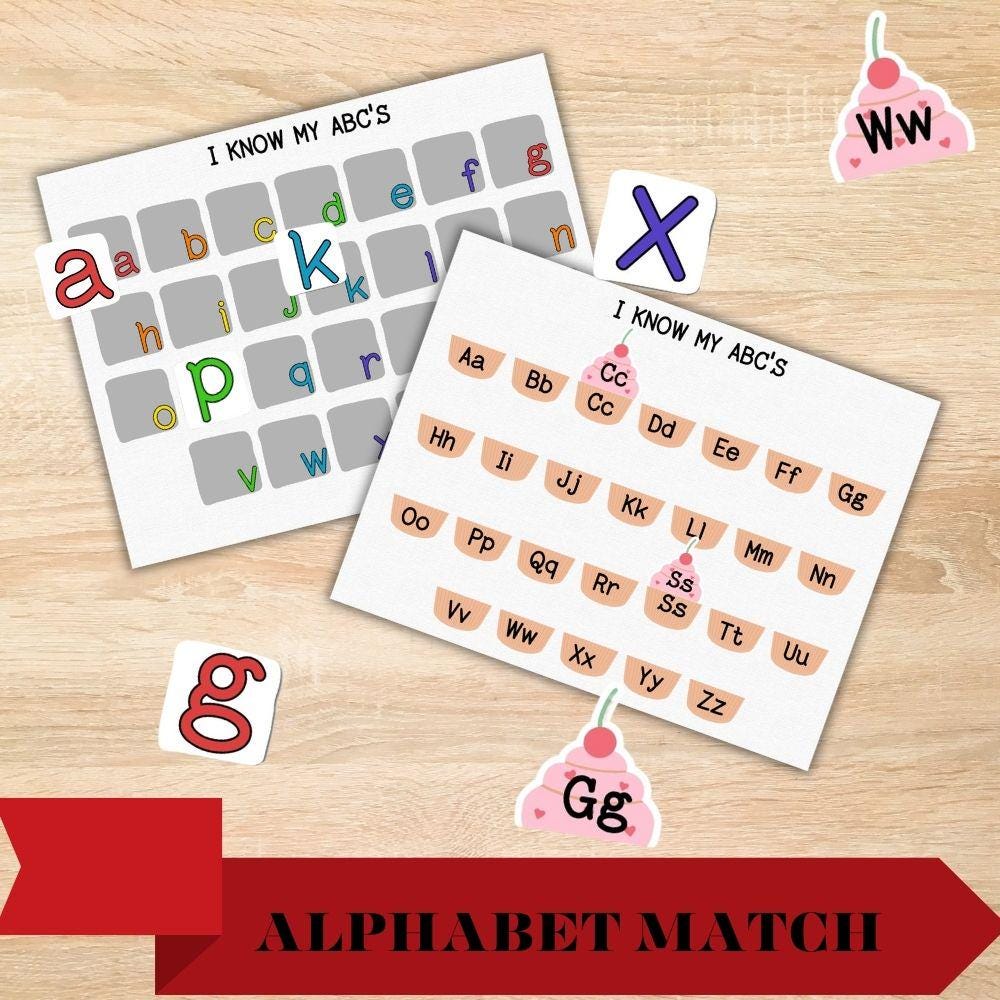 Digital Busy Book Printables for Kids Learning Binder for Toddler ...