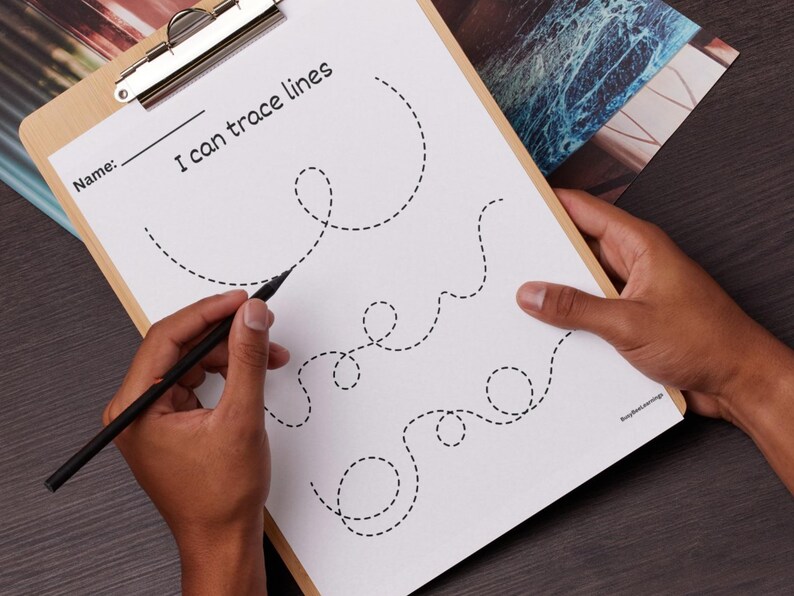 Preschool Line Tracing Worksheets, Lines Trace Pages Printable ...