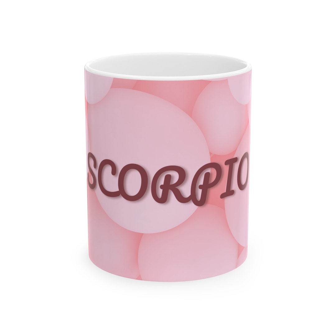 SCORPIO Zodiac Sign Affirmations Home Decor Kitchen Coffee and Tea ...
