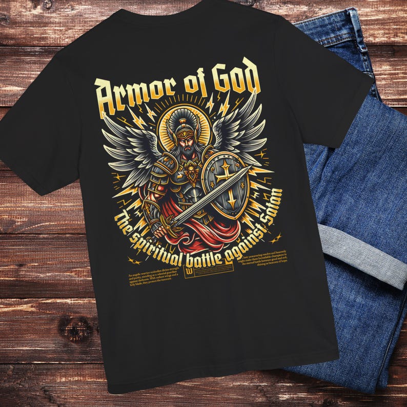 Armor of God Christian Merch, Faith Based Apparel for Men and Women - Etsy