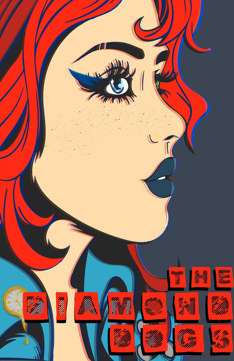 Diamond Dogs Poster - Etsy