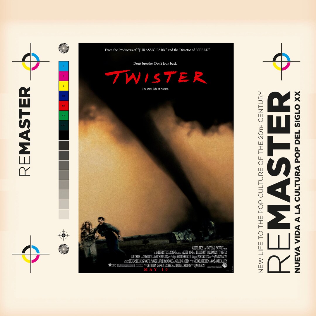 Remastered Poster twister one Sheet 68.6x101.6 - Etsy