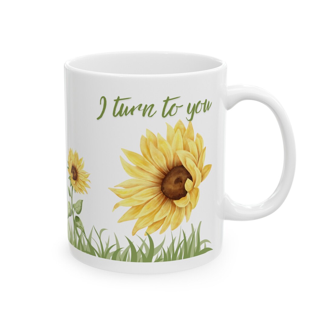 Sunflowers Cheerful i Turn to You Nature Inspired Admiration for Warm ...