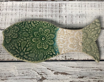 Fish spoon rest | Etsy