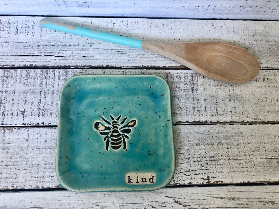 Made to Order Ceramic Bee Dish -tapas- Dessert- Jewelry -pottery- Food ...