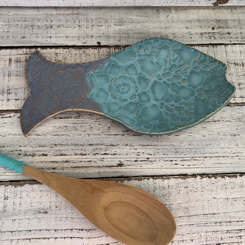 Fish Spoon Rest - Etsy