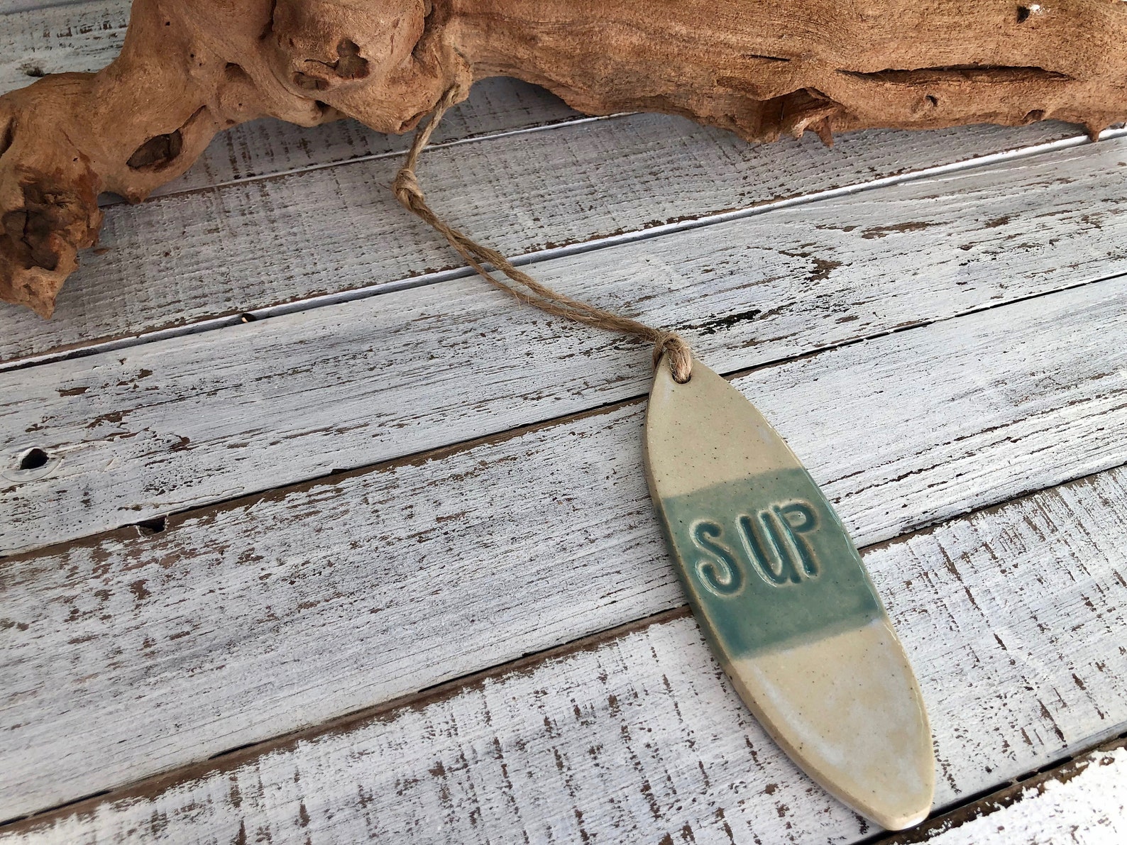 Ceramic Surfboard - Ornament - Wall Hanging- Holiday- Christmas Tree ...