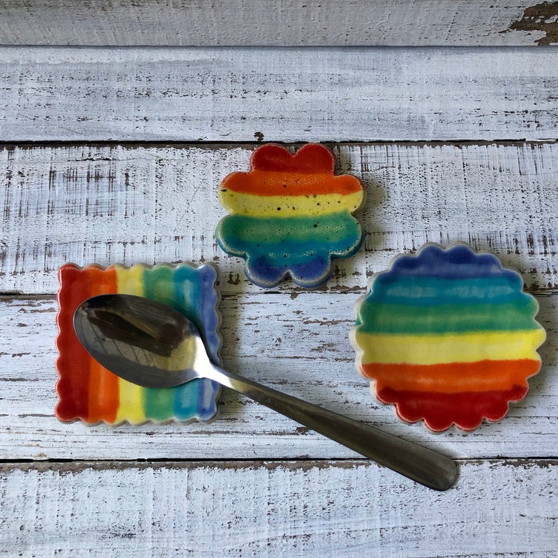 Rainbow Spoon - Etsy