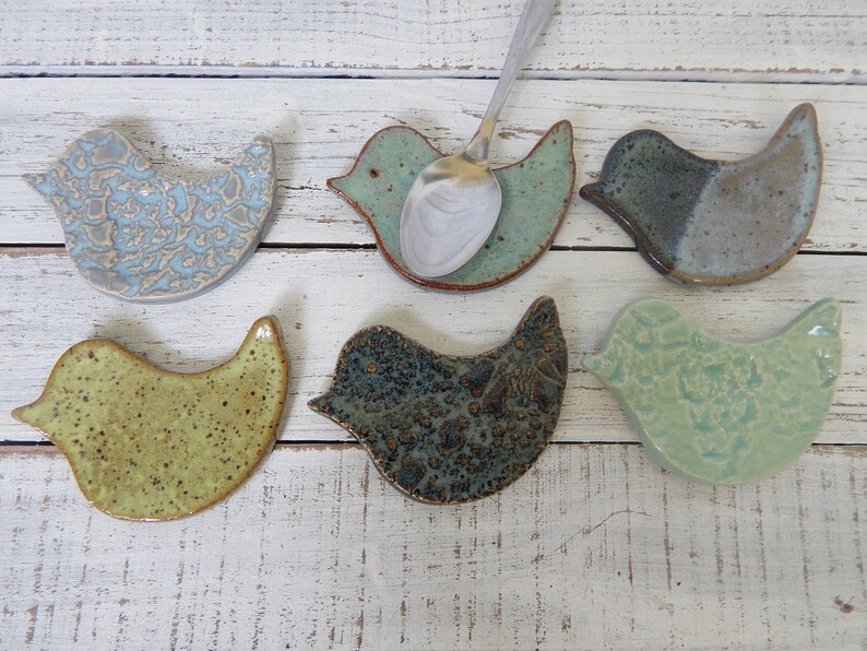 Made to Order- Assorted Ceramic Birds - Set of 12- Wedding Favors ...