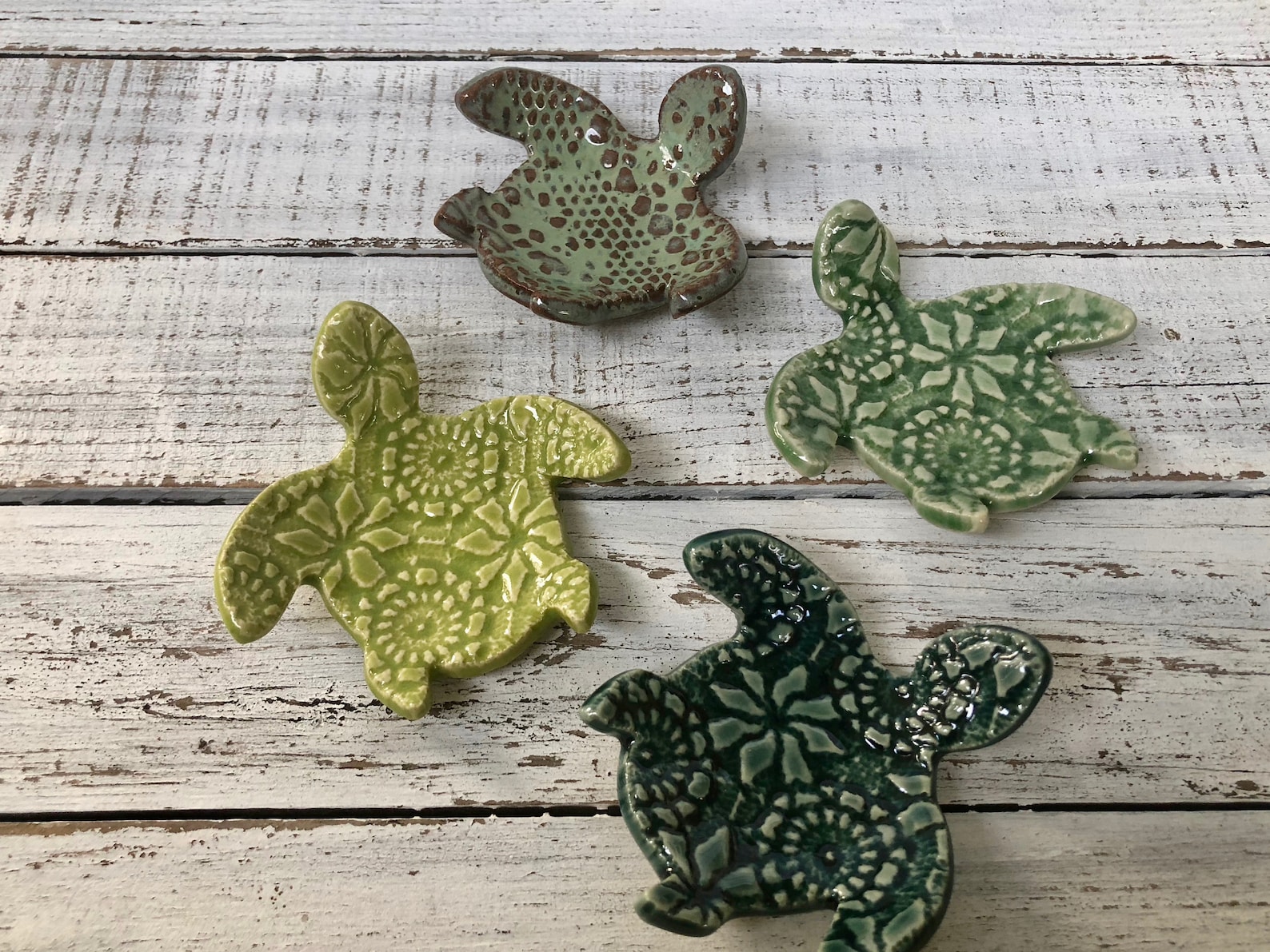 Made to Order ceramic Sea Turtle Coffee Spoon Rest Tea Bag | Etsy