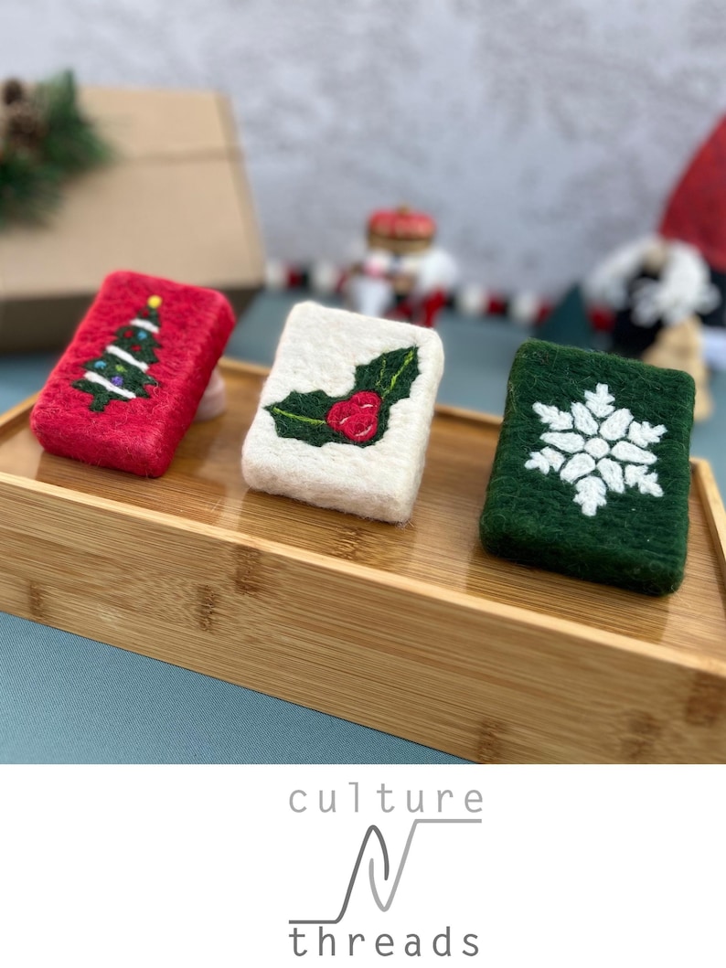 Organic Felted Soap | Handmade Soap Bundle | Eco-friendly Natural Self ...