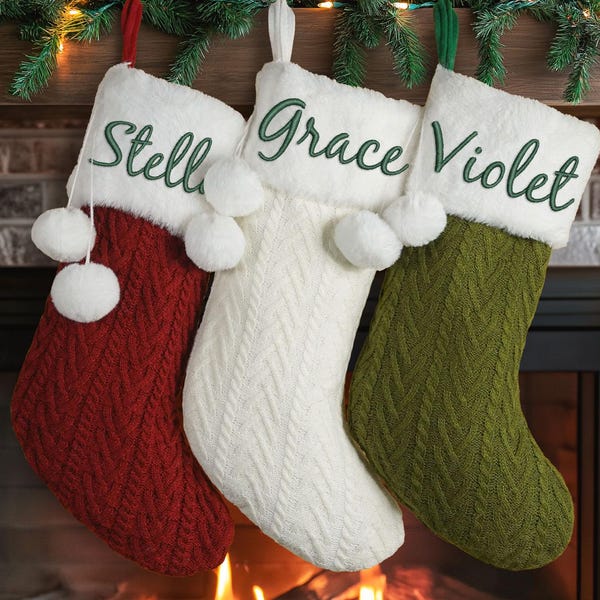 Personalized Christmas Stockings (Just for you!) - Etsy