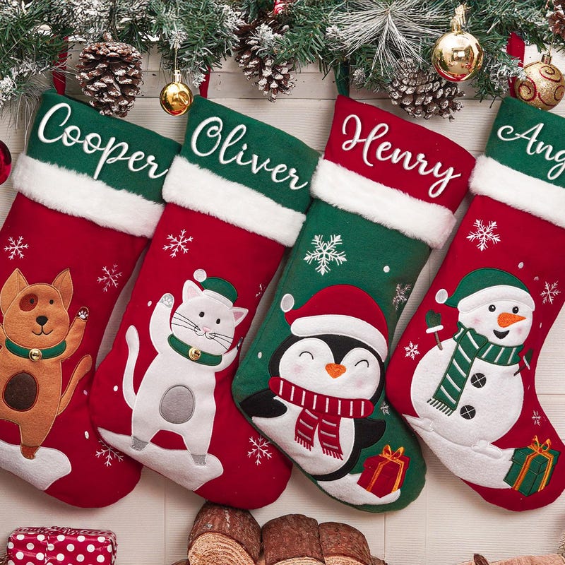 Cartoon Stockings - Etsy UK