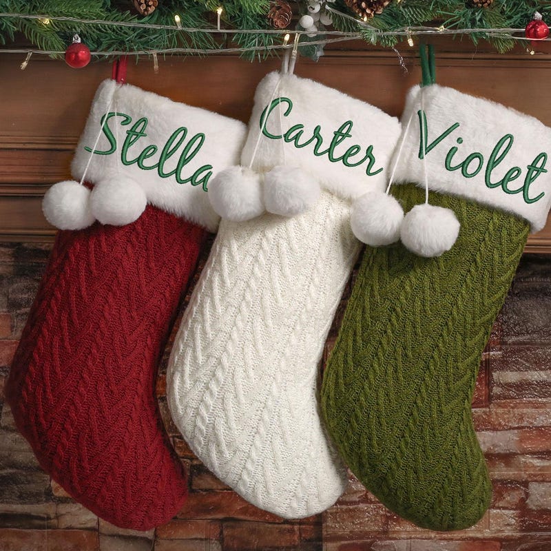 Personalized Christmas Stockings - Etsy