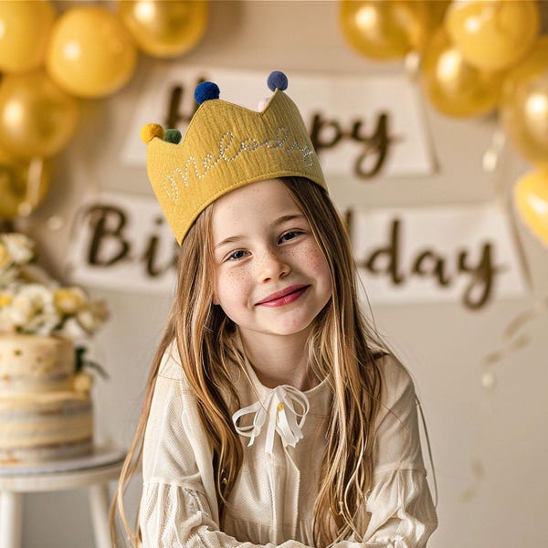 Baby Birthday Crown - Etsy