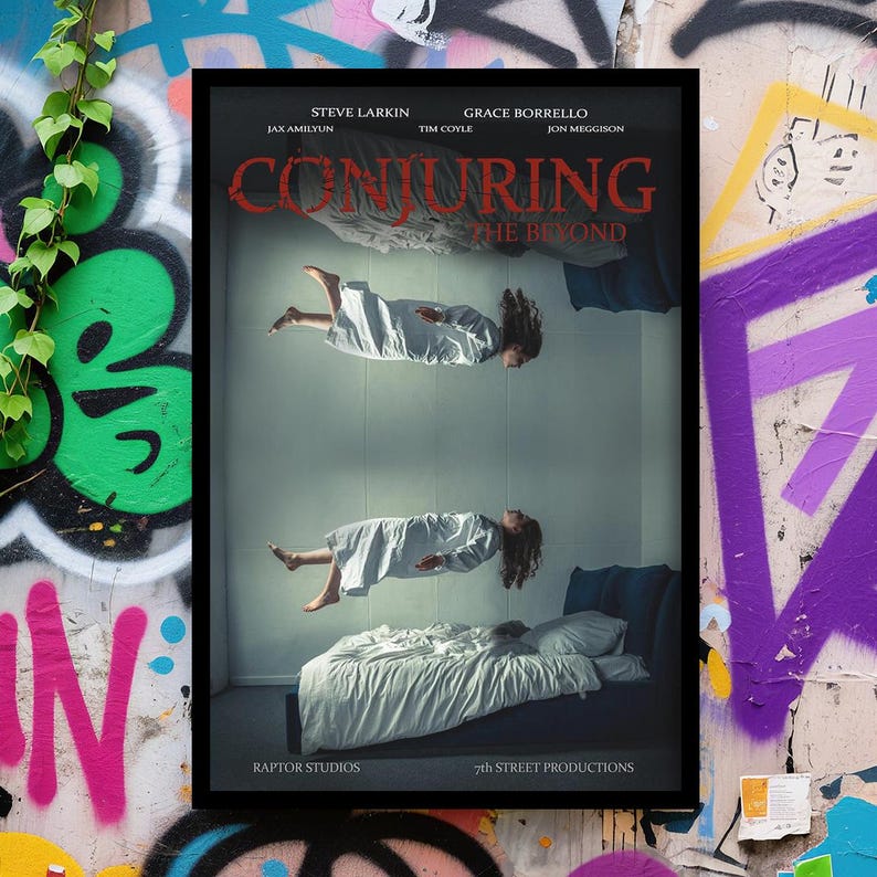 The Conjuring 2 Movie Poster, Wall Art, Classic Movie Posters, Film Fan ...