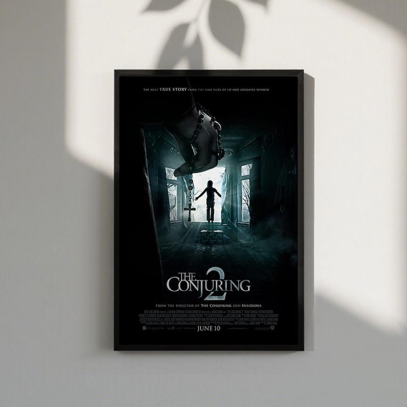The Conjuring 2 Movie Poster, Wall Art, Classic Movie Posters, Film Fan ...